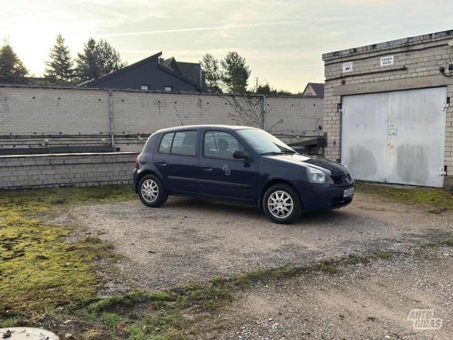 Renault Clio 2005 in Kaunas, with an engine capacity of 1.10 L and mileage of 204 thousand km for 770 €, photo 3 on AUTOMOTO.COM.LV