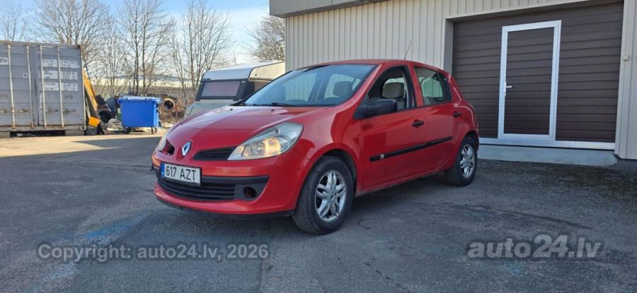 Renault Clio 2007 Tallina, ar dzinēja tilpumu 1.10 L un nobraukumu 337 tūkst. km par 725 €, foto 1 vietnē AUTOMOTO.COM.LV