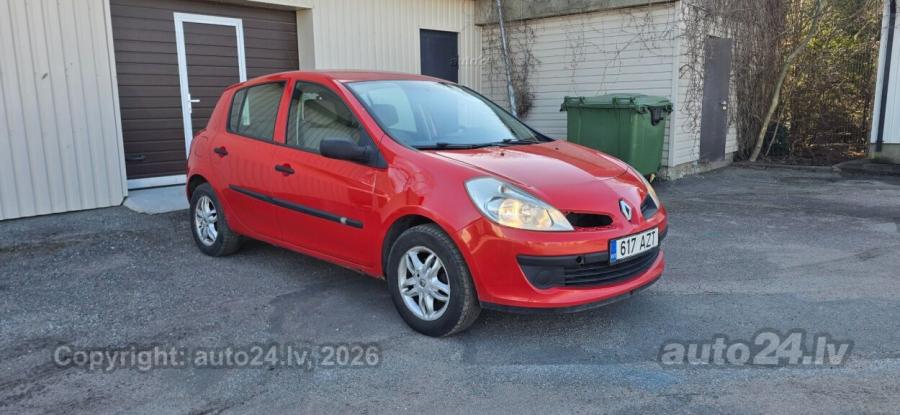Renault Clio 2007 Tallina, ar dzinēja tilpumu 1.10 L un nobraukumu 337 tūkst. km par 725 €, foto 2 vietnē AUTOMOTO.COM.LV