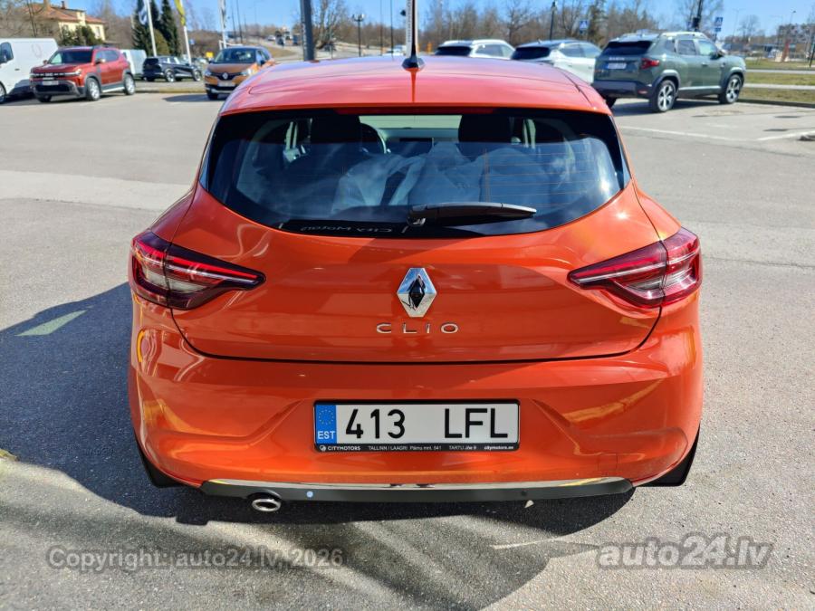 Orange Renault Clio 2019 in Tartu, with an engine capacity of 1.30 L and mileage of 53 thousand km for 11990 €, photo 5 on AUTOMOTO.COM.LV