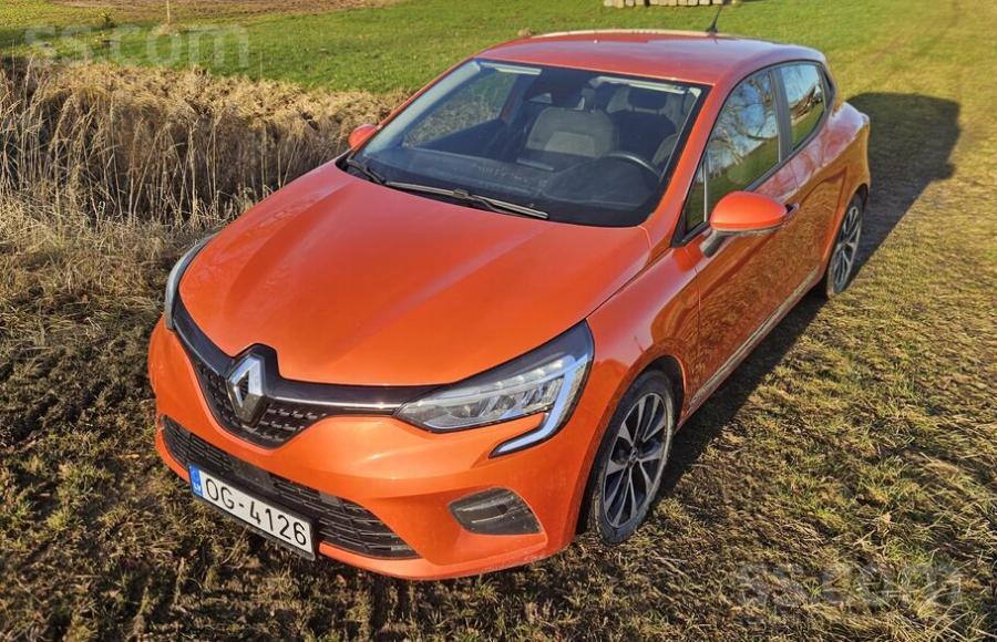 Oranžs Renault Clio 2021 Dobele, ar dzinēja tilpumu 1.50 L un nobraukumu 69 tūkst. km par 9500 €, foto 2 vietnē AUTOMOTO.COM.LV