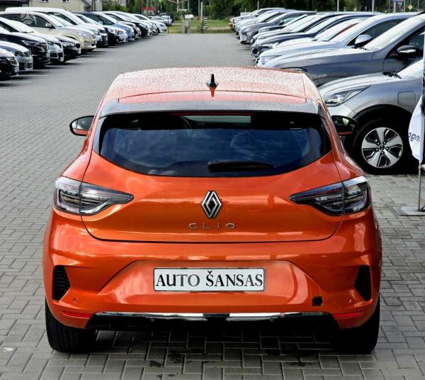 Oranžs Renault Clio 2023 Tauragė, ar dzinēja tilpumu 1.60 L un nobraukumu 22 tūkst. km par 14200 €, foto 10 vietnē AUTOMOTO.COM.LV