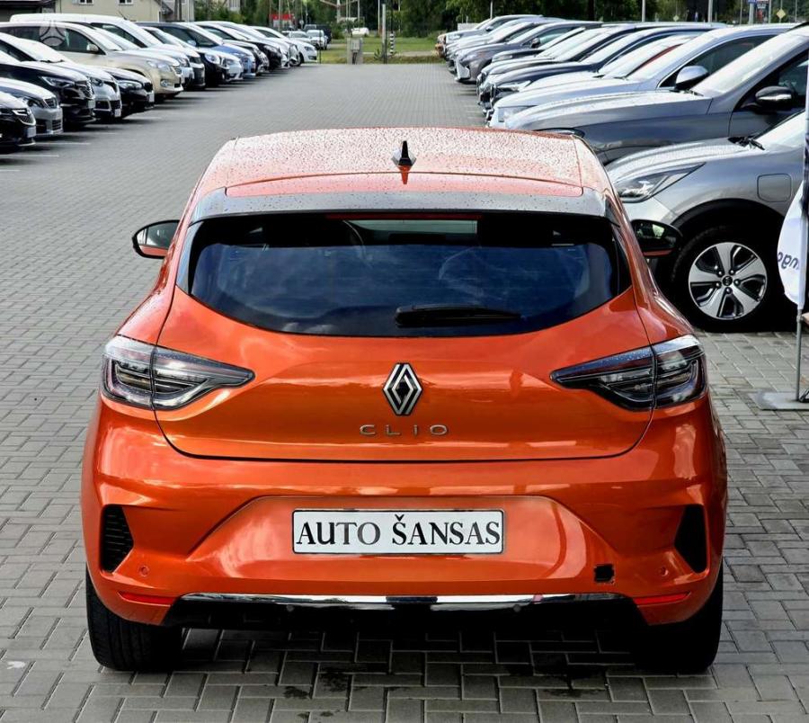 Oranžs Renault Clio 2023 Tauragė, ar dzinēja tilpumu 1.60 L un nobraukumu 22 tūkst. km par 14200 €, foto 11 vietnē AUTOMOTO.COM.LV