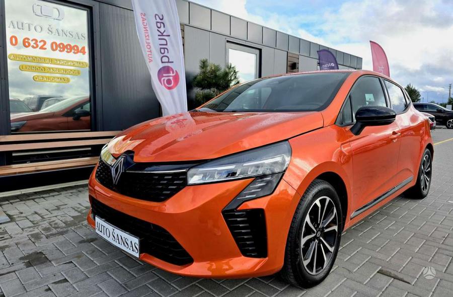 Oranžs Renault Clio 2023 Tauragė, ar dzinēja tilpumu 1.60 L un nobraukumu 22 tūkst. km par 14200 €, foto 12 vietnē AUTOMOTO.COM.LV