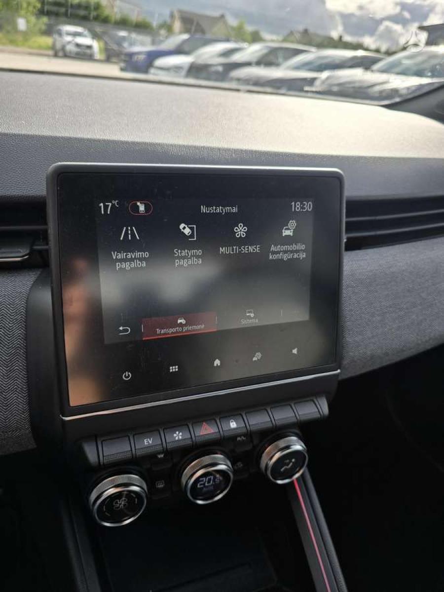 Oranžs Renault Clio 2023 Tauragė, ar dzinēja tilpumu 1.60 L un nobraukumu 22 tūkst. km par 14200 €, foto 19 vietnē AUTOMOTO.COM.LV