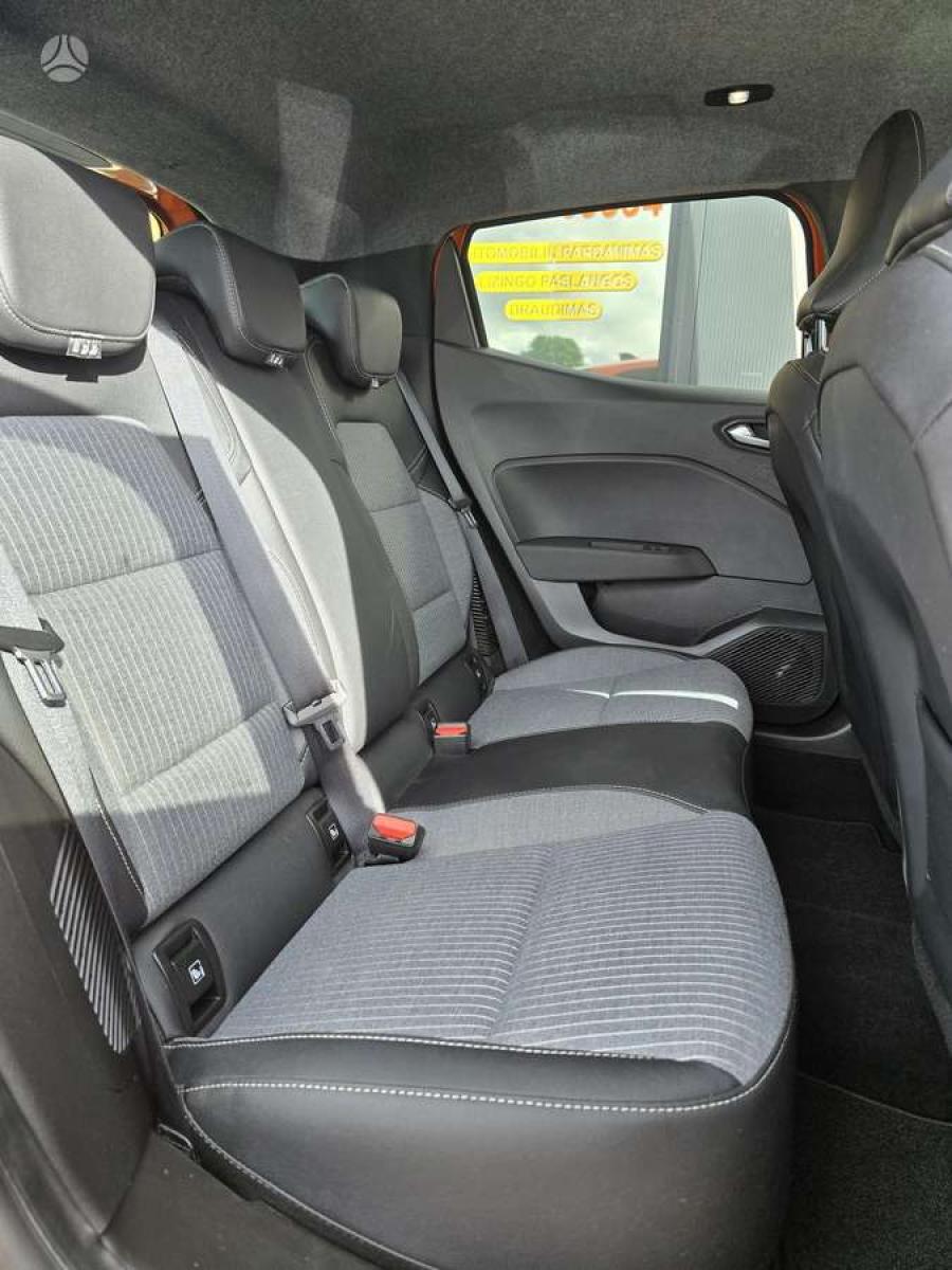 Oranžs Renault Clio 2023 Tauragė, ar dzinēja tilpumu 1.60 L un nobraukumu 22 tūkst. km par 14200 €, foto 26 vietnē AUTOMOTO.COM.LV