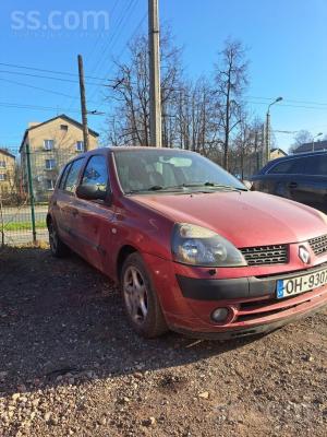 Sarkans Renault Clio 2003 Rīga, ar dzinēja tilpumu 1.20 L un nobraukumu 252 tūkst. km par 590 €, foto 3 vietnē AUTOMOTO.COM.LV