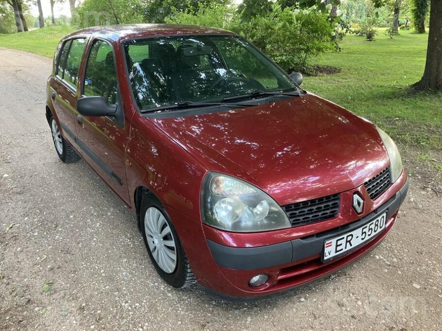 Красный Рено Клио 2003 в Елгава, объемом двигателя 1.50 л и пробегом 247 тыс. км за 990 €, фото 5 на AUTOMOTO.COM.LV
