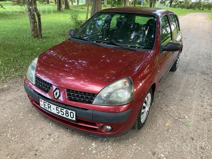 Красный Рено Клио 2003 в Елгава, объемом двигателя 1.50 л и пробегом 247 тыс. км за 990 €, фото 6 на AUTOMOTO.COM.LV