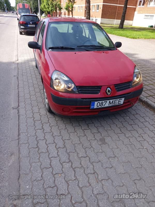 Sarkans Renault Clio 2004 Tallina, ar dzinēja tilpumu 1.10 L un nobraukumu 299 tūkst. km par 699 €, foto 8 vietnē AUTOMOTO.COM.LV