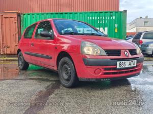 Red Renault Clio 2004 in Tallinn, with an engine capacity of 1.10 L and mileage of 160 thousand km for 999 €, photo  on AUTOMOTO.COM.LV