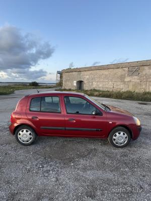 Red Renault Clio 2005 in Tallinn, with an engine capacity of 1.10 L and mileage of 136 thousand km for 1100 €, photo 5 on AUTOMOTO.COM.LV