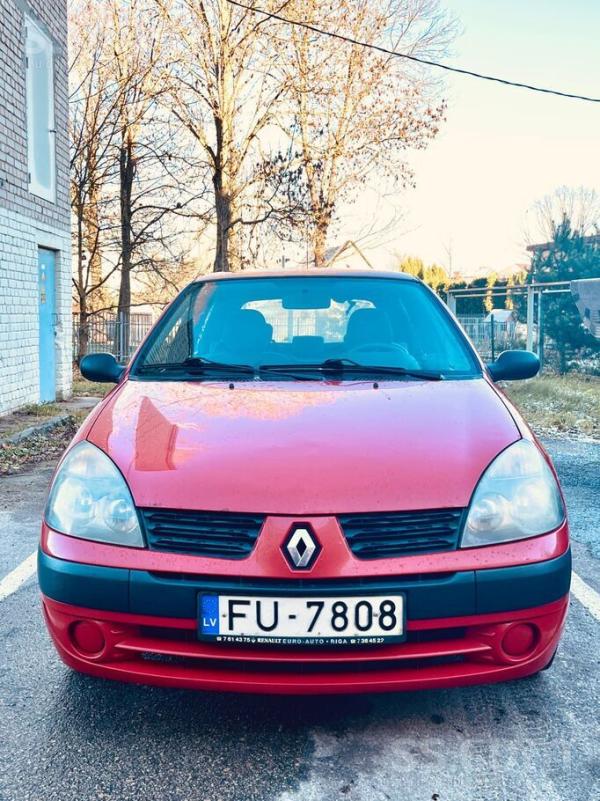 Sarkans Renault Clio 2006 Rīga, ar dzinēja tilpumu 1.20 L un nobraukumu 227 tūkst. km par 1500 €, foto 1 vietnē AUTOMOTO.COM.LV