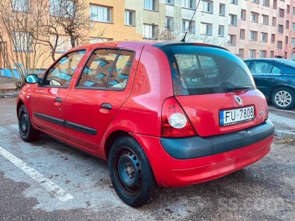 Sarkans Renault Clio 2006 Rīga, ar dzinēja tilpumu 1.20 L un nobraukumu 227 tūkst. km par 1500 €, foto 7 vietnē AUTOMOTO.COM.LV