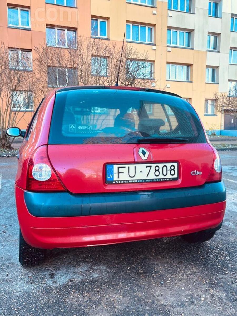 Sarkans Renault Clio 2006 Rīga, ar dzinēja tilpumu 1.20 L un nobraukumu 227 tūkst. km par 1500 €, foto 11 vietnē AUTOMOTO.COM.LV