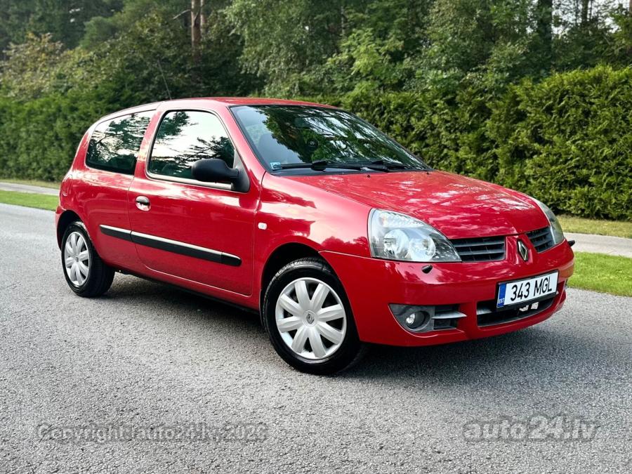 Sarkans Renault Clio 2006 Tallina, ar dzinēja tilpumu 1.10 L un nobraukumu 241 tūkst. km par 1390 €, foto 1 vietnē AUTOMOTO.COM.LV