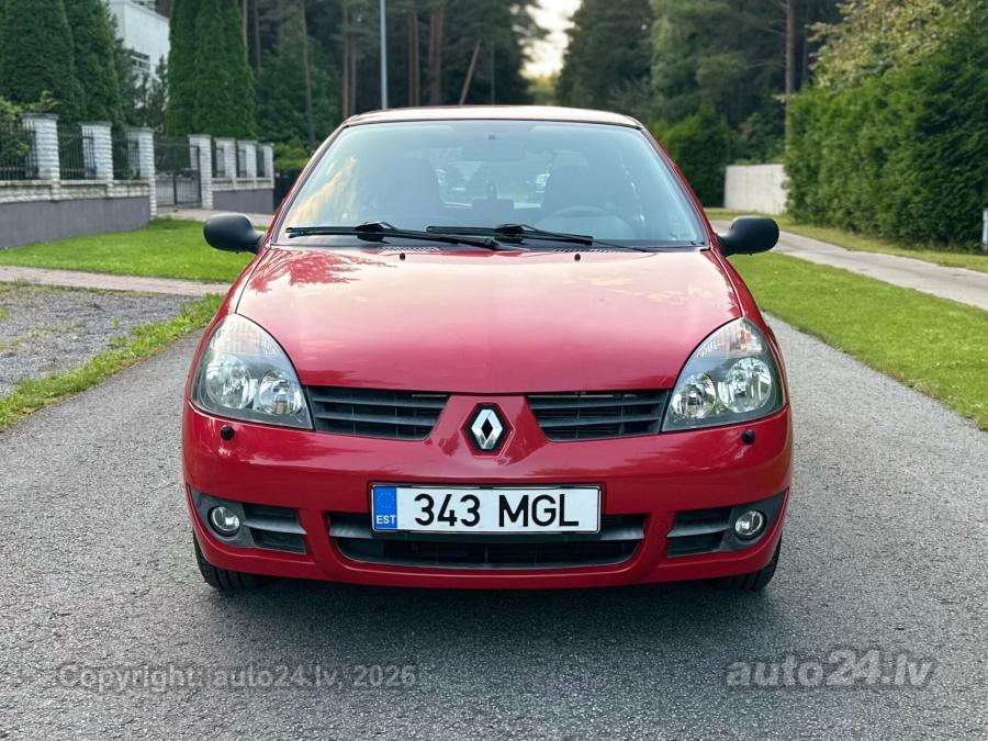 Sarkans Renault Clio 2006 Tallina, ar dzinēja tilpumu 1.10 L un nobraukumu 241 tūkst. km par 1390 €, foto 3 vietnē AUTOMOTO.COM.LV