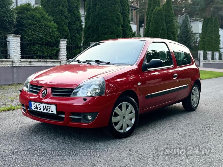 Sarkans Renault Clio 2006 Tallina, ar dzinēja tilpumu 1.10 L un nobraukumu 241 tūkst. km par 1390 €, foto 4 vietnē AUTOMOTO.COM.LV