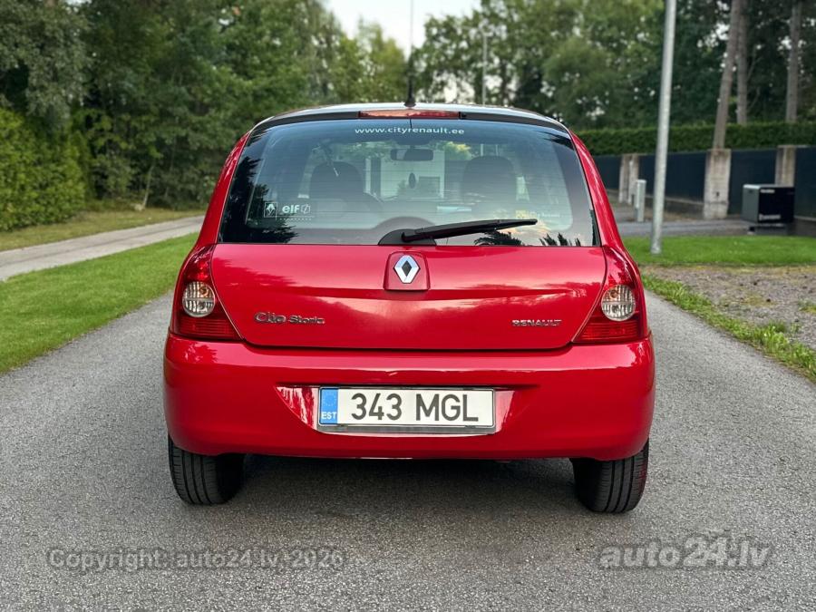 Sarkans Renault Clio 2006 Tallina, ar dzinēja tilpumu 1.10 L un nobraukumu 241 tūkst. km par 1390 €, foto 6 vietnē AUTOMOTO.COM.LV