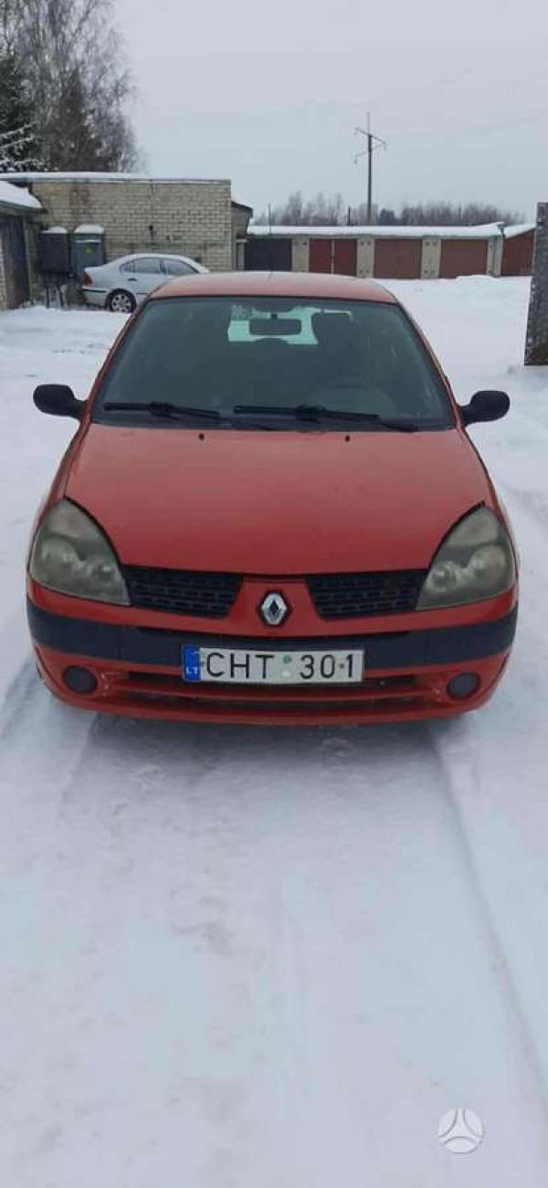 Sarkans Renault Clio 2007 Šauļi, ar dzinēja tilpumu 1.46 L un nobraukumu 265 tūkst. km par 800 €, foto 3 vietnē AUTOMOTO.COM.LV