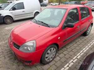 Red Renault Clio 2007 in Tartu, with an engine capacity of 1.10 L and mileage of 120 thousand km for 500 €, photo  on AUTOMOTO.COM.LV
