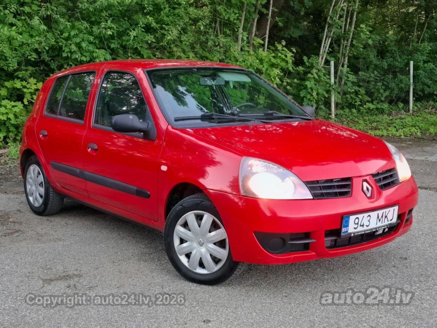 Sarkans Renault Clio 2007 Tartu, ar dzinēja tilpumu 1.10 L un nobraukumu 115 tūkst. km par 1550 €, foto 3 vietnē AUTOMOTO.COM.LV
