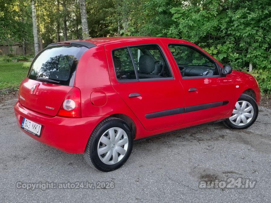 Sarkans Renault Clio 2007 Tartu, ar dzinēja tilpumu 1.10 L un nobraukumu 115 tūkst. km par 1550 €, foto 4 vietnē AUTOMOTO.COM.LV