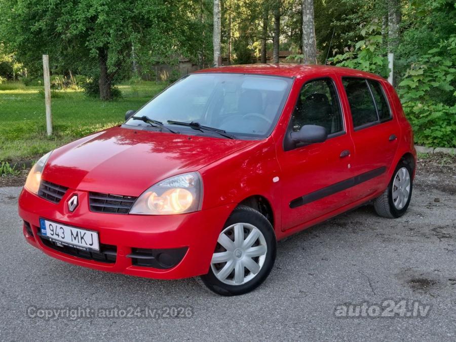 Sarkans Renault Clio 2007 Tartu, ar dzinēja tilpumu 1.10 L un nobraukumu 115 tūkst. km par 1550 €, foto 6 vietnē AUTOMOTO.COM.LV