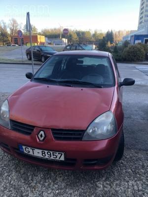 Red Renault Clio 2007 in Preili, with an engine capacity of 1.20 L and mileage of 112 thousand km for 1200 €, photo  on AUTOMOTO.COM.LV