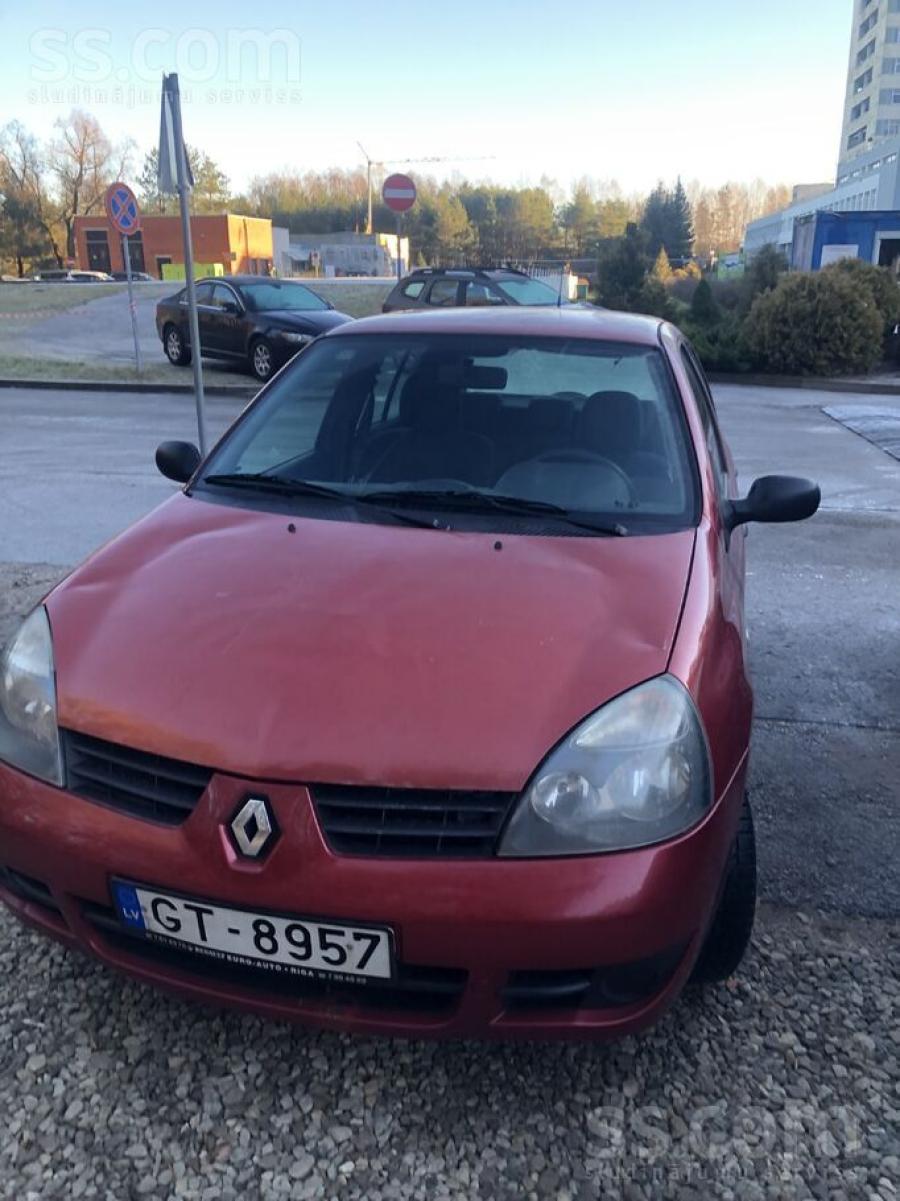 Red Renault Clio 2007 in Preili, with an engine capacity of 1.20 L and mileage of 112 thousand km for 1200 €, photo 1 on AUTOMOTO.COM.LV
