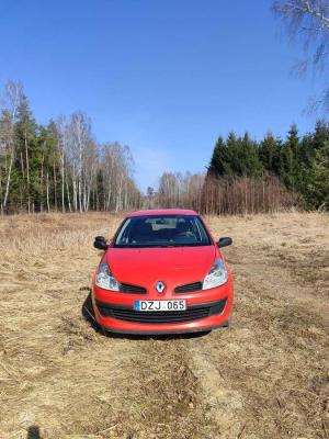 Red Renault Clio 2007 in Kaunas, with an engine capacity of 1.46 L and mileage of 115 thousand km for 1500 €, photo 10 on AUTOMOTO.COM.LV