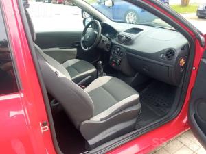 Red Renault Clio 2009 in Daugavpils, with an engine capacity of 1.50 L and mileage of 0 thousand km for 1550 €, photo 7 on AUTOMOTO.COM.LV