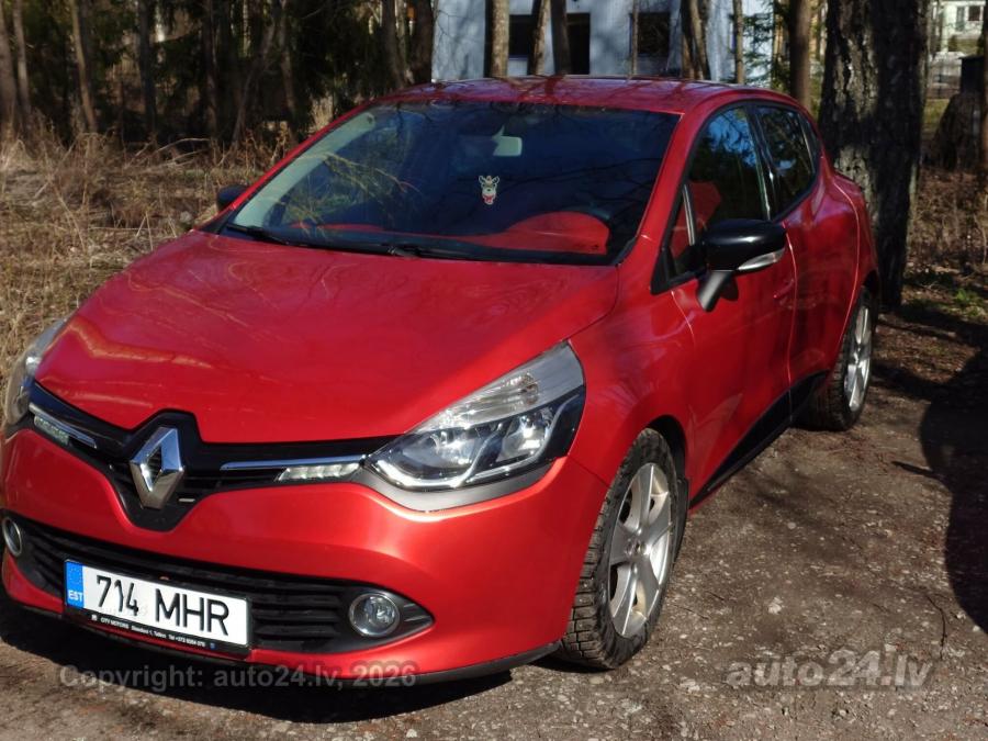 Red Renault Clio 2012 in Tallinn, with an engine capacity of 0.90 L and mileage of 124 thousand km for 3900 €, photo 1 on AUTOMOTO.COM.LV