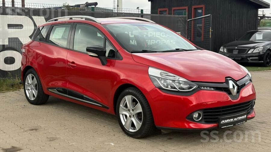 Red Renault Clio 2014 in Liepaja, with an engine capacity of 1.20 L and mileage of 82 thousand km for 3250 €, photo 3 on AUTOMOTO.COM.LV