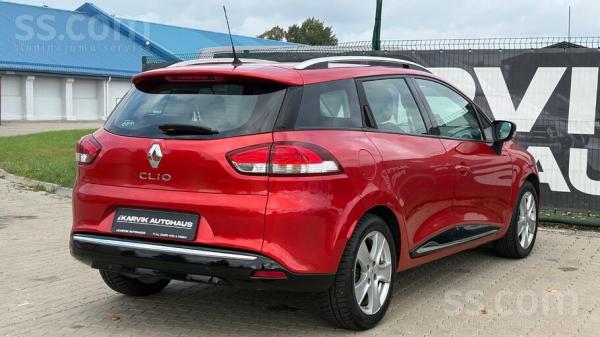 Red Renault Clio 2014 in Liepaja, with an engine capacity of 1.20 L and mileage of 82 thousand km for 3250 €, photo 5 on AUTOMOTO.COM.LV
