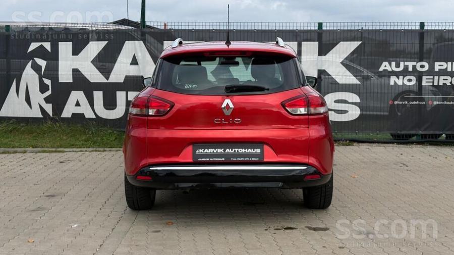 Red Renault Clio 2014 in Liepaja, with an engine capacity of 1.20 L and mileage of 82 thousand km for 3250 €, photo 6 on AUTOMOTO.COM.LV