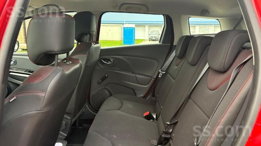 Red Renault Clio 2014 in Liepaja, with an engine capacity of 1.20 L and mileage of 82 thousand km for 3250 €, photo 22 on AUTOMOTO.COM.LV