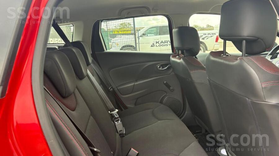 Red Renault Clio 2014 in Liepaja, with an engine capacity of 1.20 L and mileage of 82 thousand km for 3250 €, photo 24 on AUTOMOTO.COM.LV