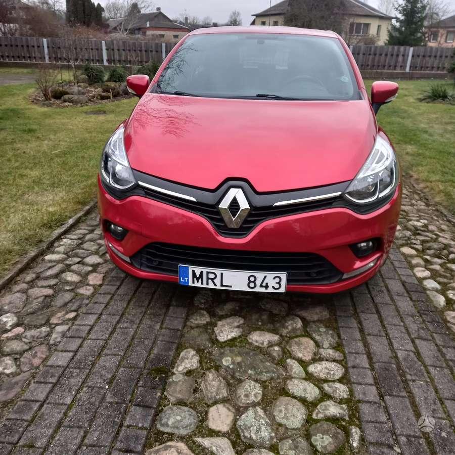Red Renault Clio 2016 in Vilnius, with an engine capacity of 0.90 L and mileage of 84 thousand km for 4200 €, photo 1 on AUTOMOTO.COM.LV