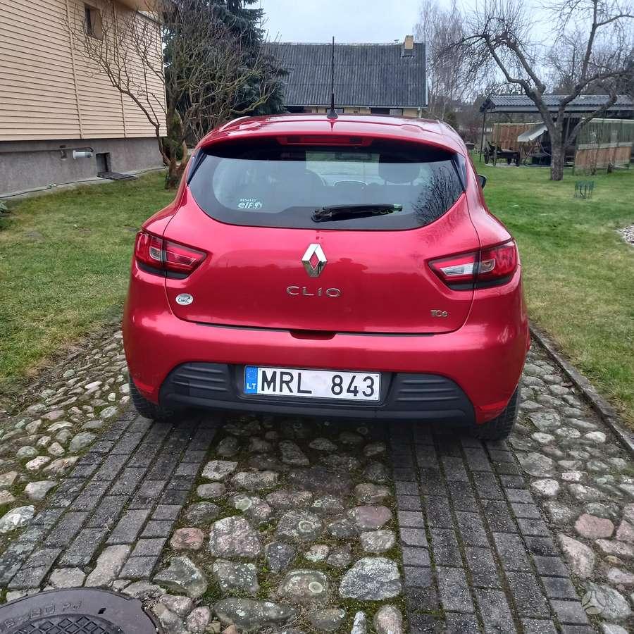 Red Renault Clio 2016 in Vilnius, with an engine capacity of 0.90 L and mileage of 84 thousand km for 4200 €, photo 4 on AUTOMOTO.COM.LV