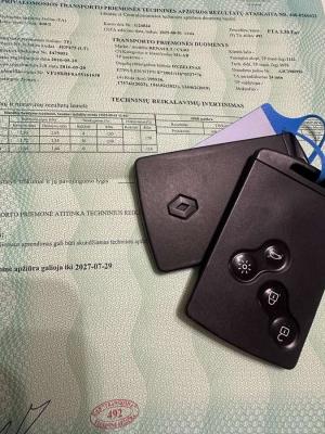 Красный Рено Клио 2016 в Клайпеда, объемом двигателя 1.46 л и пробегом 190 тыс. км за 4200 €, фото 14 на AUTOMOTO.COM.LV
