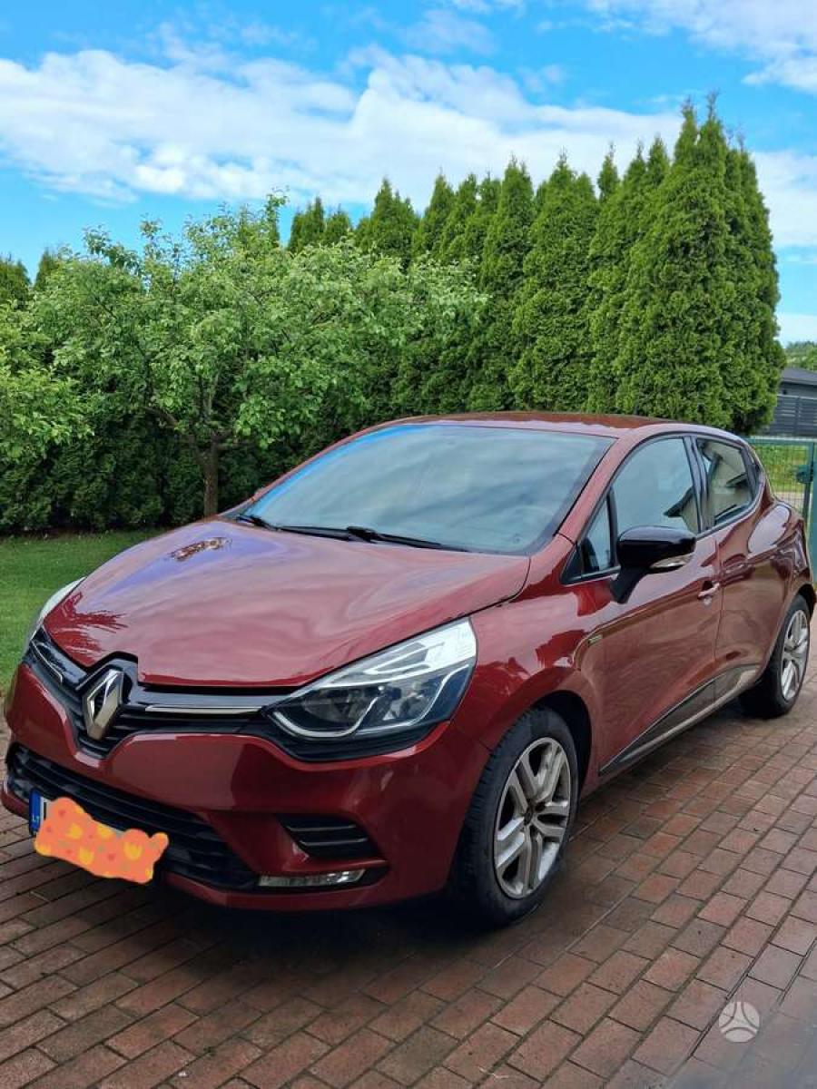 Red Renault Clio 2016 in Alytus, with an engine capacity of 0.90 L and mileage of 56 thousand km for 4450 €, photo 1 on AUTOMOTO.COM.LV