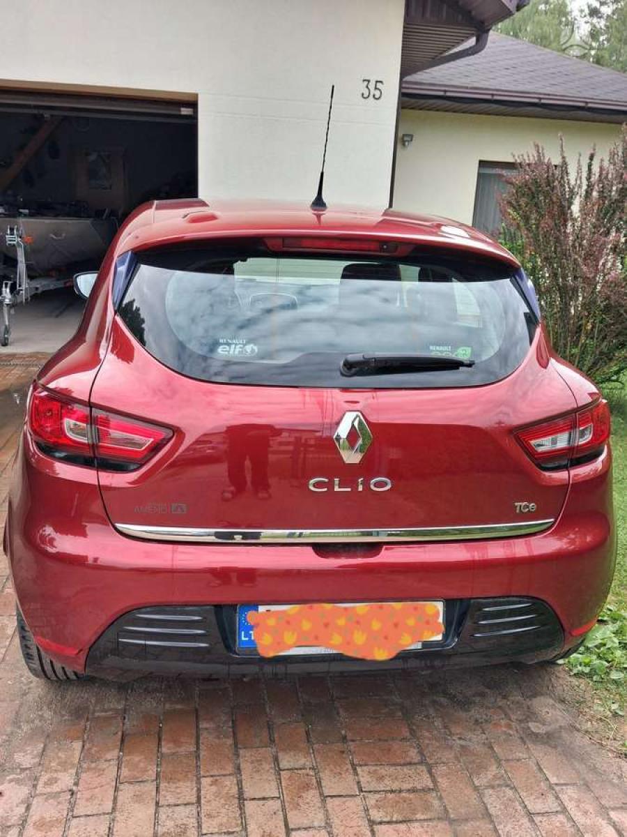 Red Renault Clio 2016 in Alytus, with an engine capacity of 0.90 L and mileage of 56 thousand km for 4450 €, photo 5 on AUTOMOTO.COM.LV