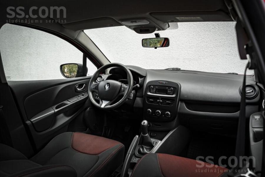 Sarkans Renault Clio 2016 Rīga, ar dzinēja tilpumu 1.50 L un nobraukumu 287 tūkst. km par 3990 €, foto 16 vietnē AUTOMOTO.COM.LV