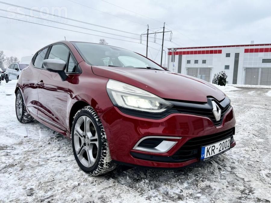 Красный Рено Клио 2017 в Рига, объемом двигателя 1.20 л и пробегом 160 тыс. км за 4500 €, фото 1 на AUTOMOTO.COM.LV