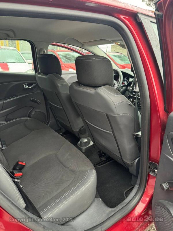 Sarkans Renault Clio 2018 Tallina, ar dzinēja tilpumu 1.50 L un nobraukumu 128 tūkst. km par 5500 €, foto 11 vietnē AUTOMOTO.COM.LV
