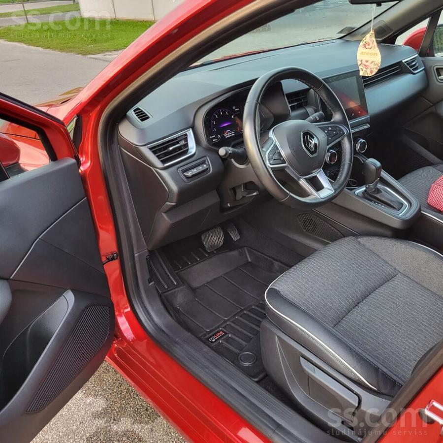 Red Renault Clio 2022 in Riga, with an engine capacity of 1.00 L and mileage of 36 thousand km for 14990 €, photo 12 on AUTOMOTO.COM.LV
