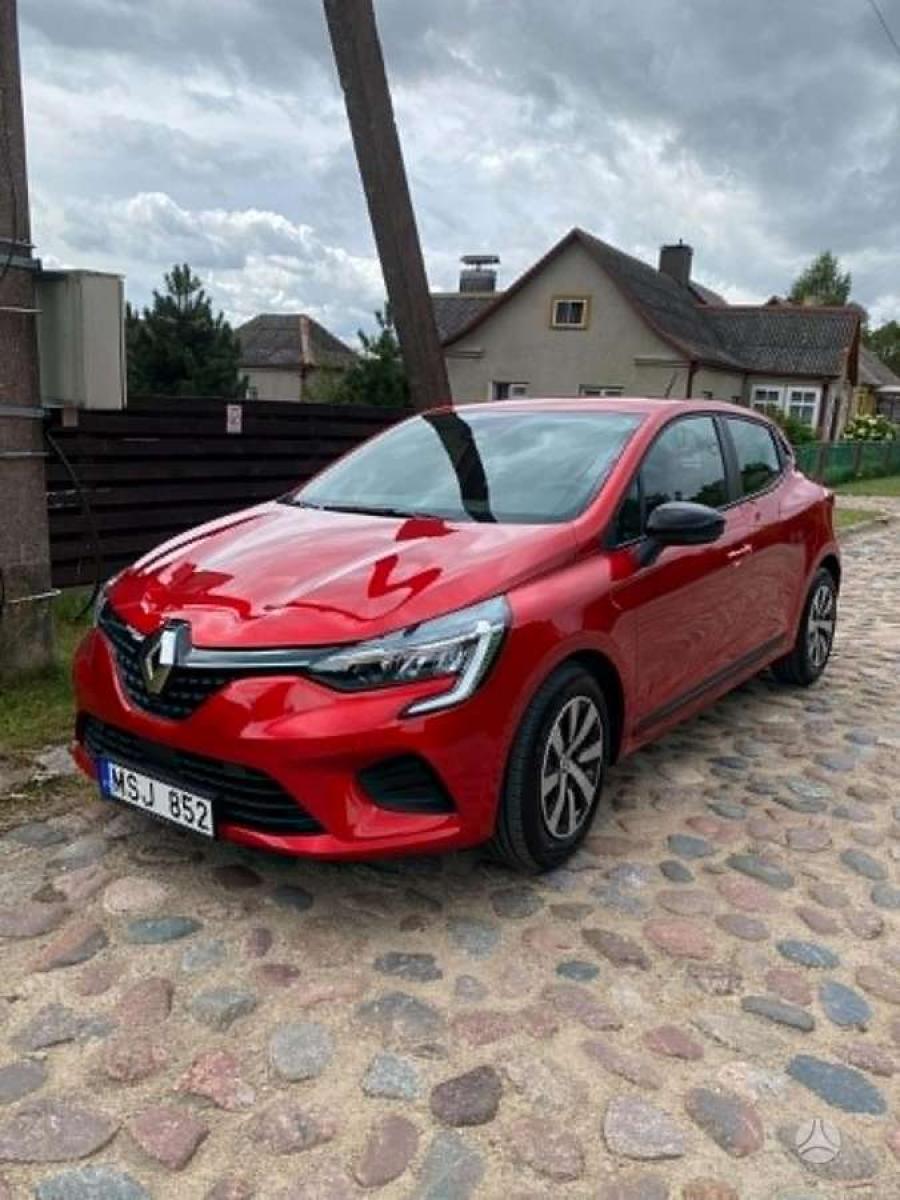 Sarkans Renault Clio 2023 Kauņa, ar dzinēja tilpumu 1.00 L un nobraukumu 37 tūkst. km par 10300 €, foto 1 vietnē AUTOMOTO.COM.LV