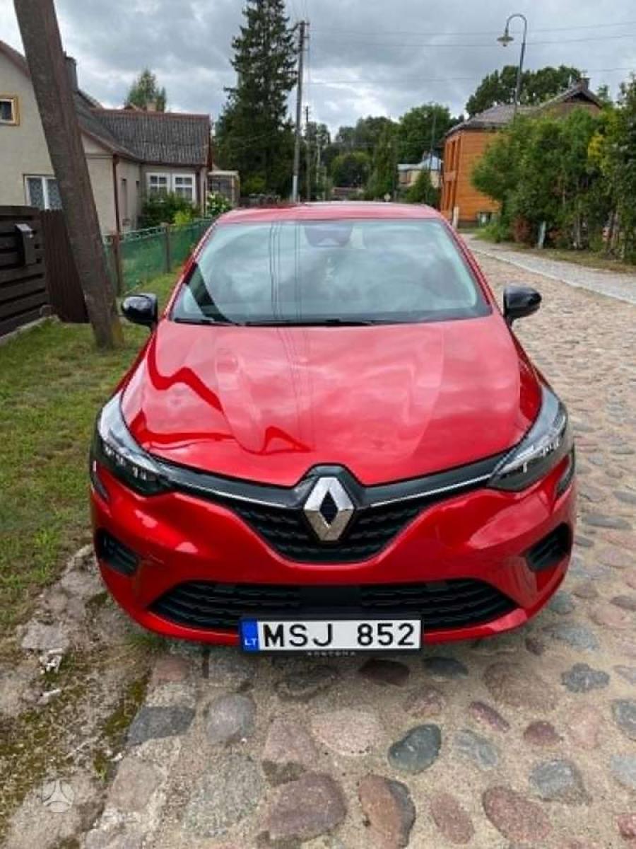 Sarkans Renault Clio 2023 Kauņa, ar dzinēja tilpumu 1.00 L un nobraukumu 37 tūkst. km par 10300 €, foto 3 vietnē AUTOMOTO.COM.LV