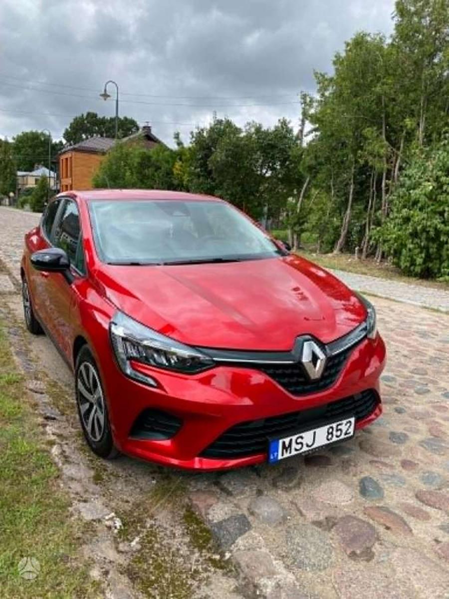 Sarkans Renault Clio 2023 Kauņa, ar dzinēja tilpumu 1.00 L un nobraukumu 37 tūkst. km par 10300 €, foto 4 vietnē AUTOMOTO.COM.LV